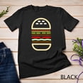 Burger Graphic T-Shirt - Hamburger Art Fast Food Unisex T-shirt ...