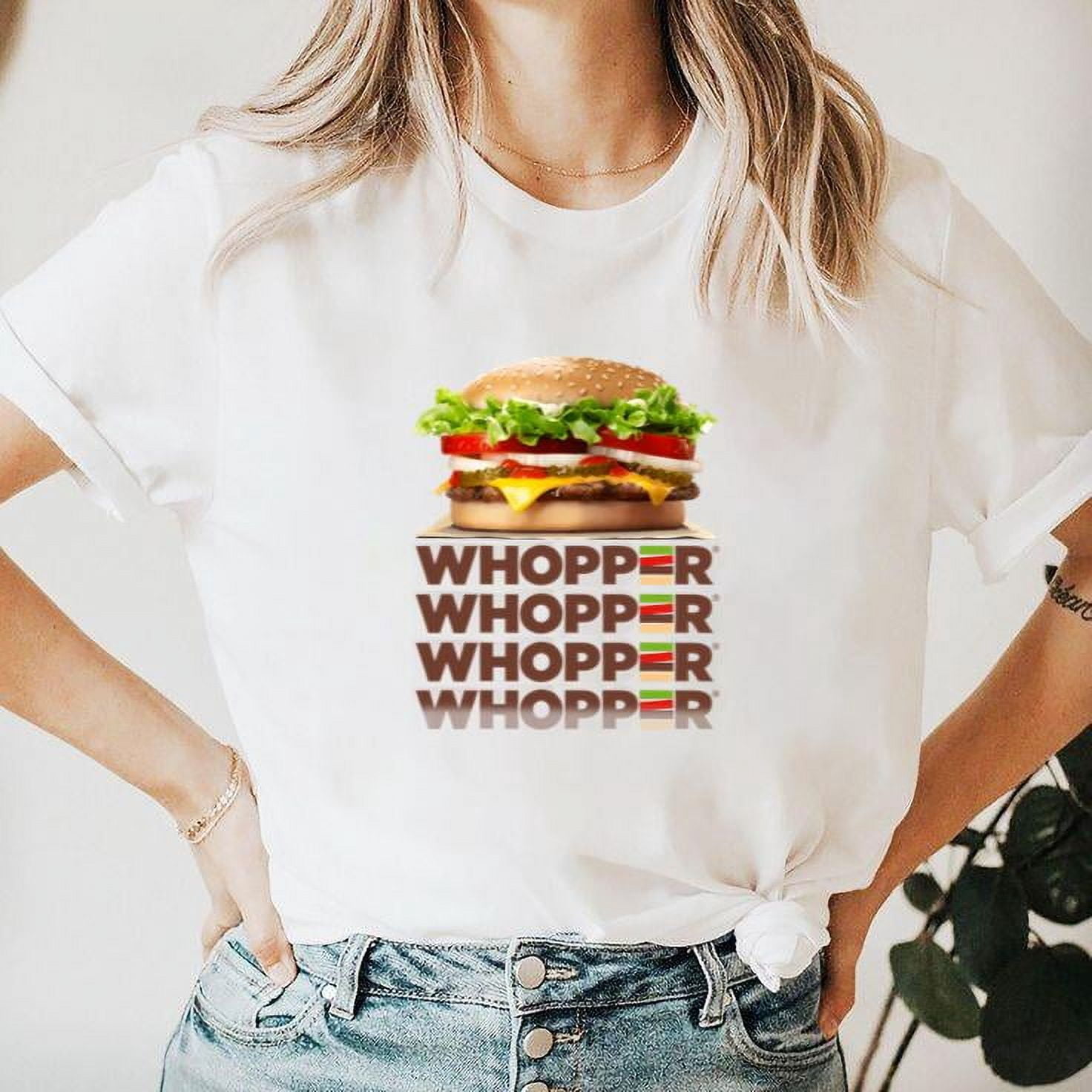 Burger King Whopper T Shirt Fun Fast Food Graphic Tee Have It Your Way ...