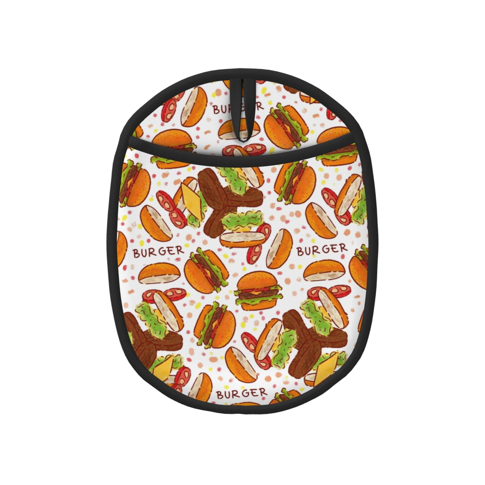Burger Pot Holders for Kitchen - Heat Resistant Oven Mitts Hot Pads ...