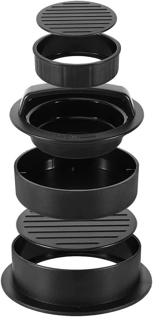 Burger Press,3 in 1 Non-Stick Hamburger press patty maker,Meat Beef ...