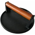 Burger Press 7.08" Round,Heavy-Duty Cast Iron Smash Burger Press Meat ...