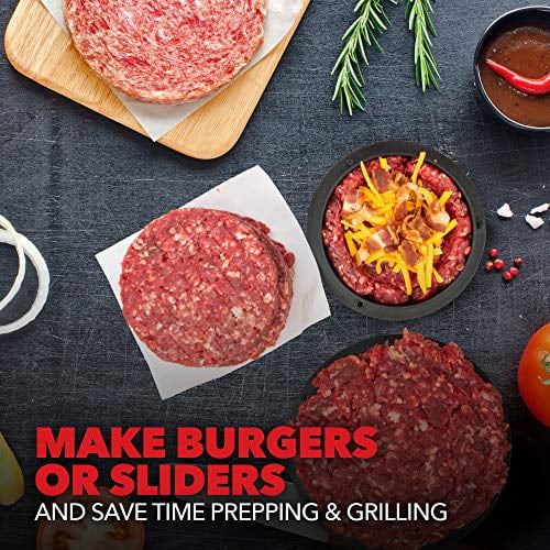 Burger Press Hamburger Patty Maker Stuffed Smash Burgers Mini Sliders ...