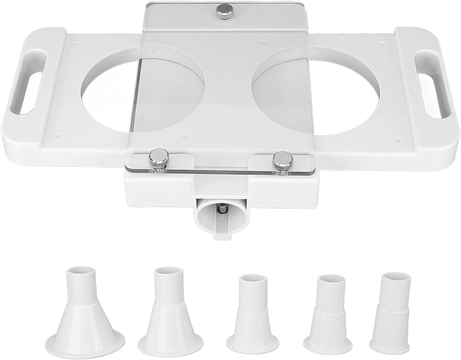 Burger Press, Hamburger Pressing Maker Non Stick 2 Holes ABS Patty ...