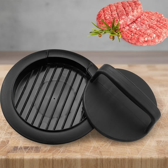 Burger Press Patty Maker, Round Non-Stick Stuffed Hamburger Press ...
