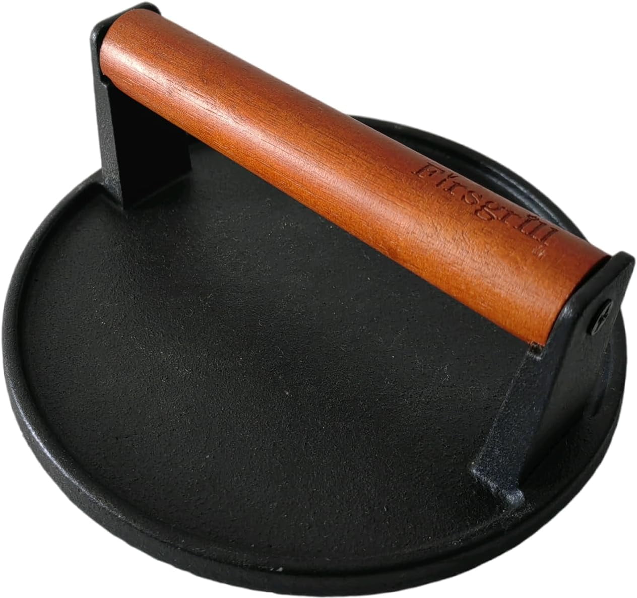 Burger Press Round,Heavy-Duty Cast Iron Smash Burger Press Meat Steak ...