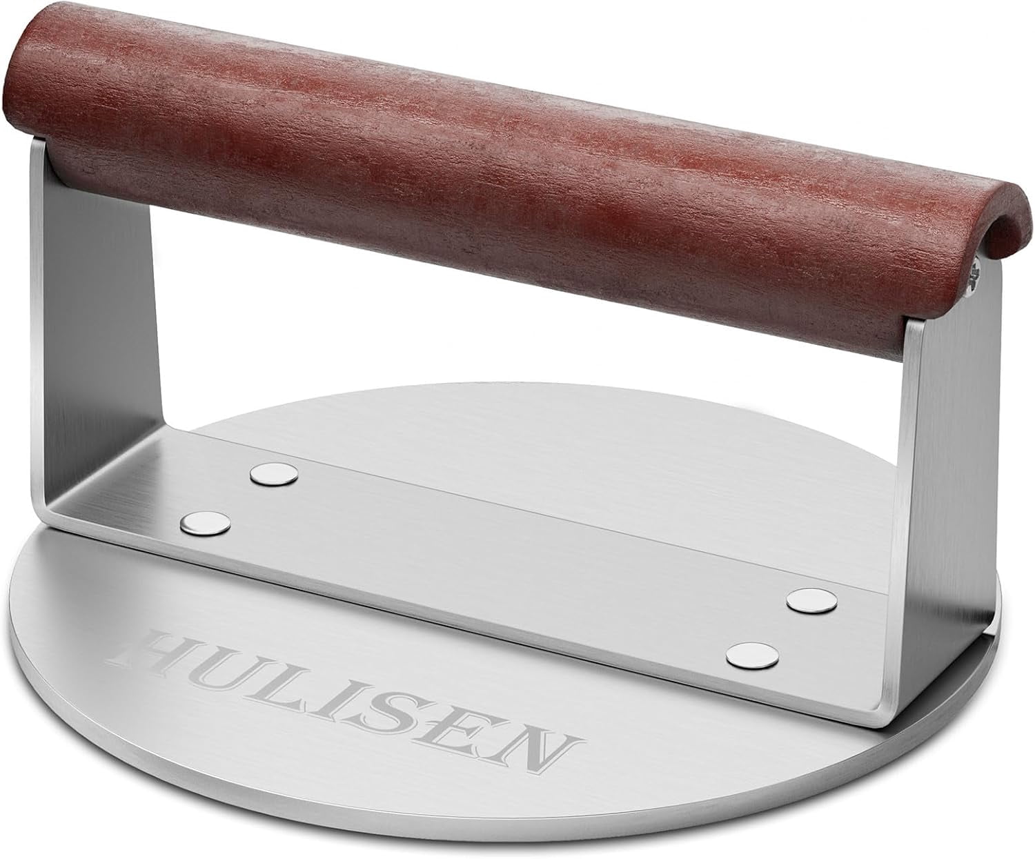 **burger smasher, stainless steel smashed burger press, 6 inch ...