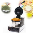 Burger Waffle Maker, Belgian Stainless Steel Nonstick Plates Waffle ...
