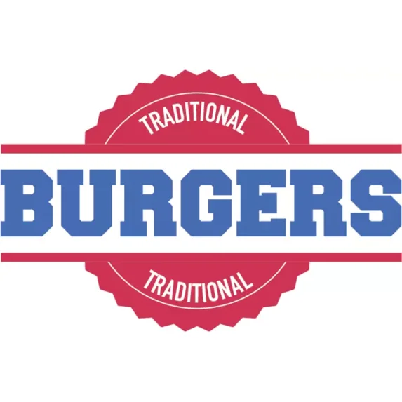 Burgers Traditional Car Sticker Phone Decal Water Bottle Stickers Car ...