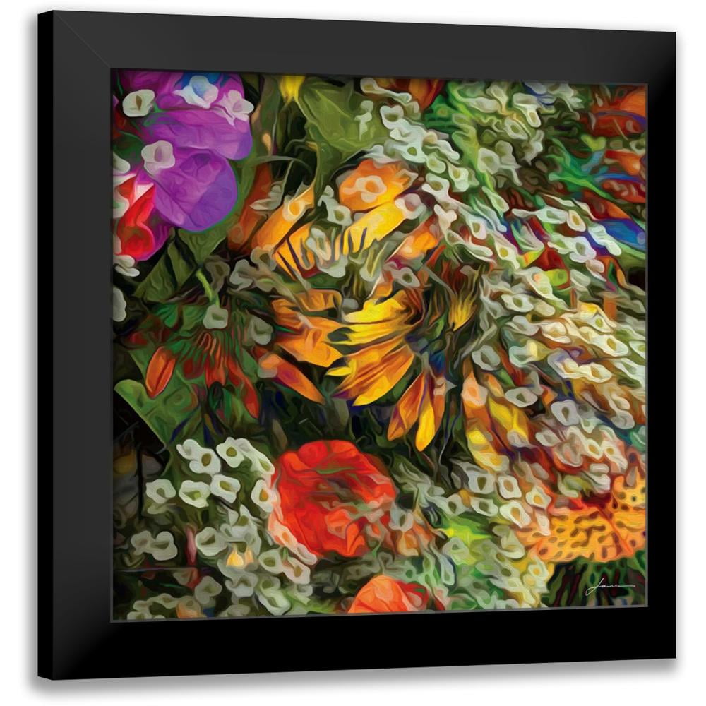 Burghardt, James 15x15 Black Modern Framed Museum Art Print Titled ...