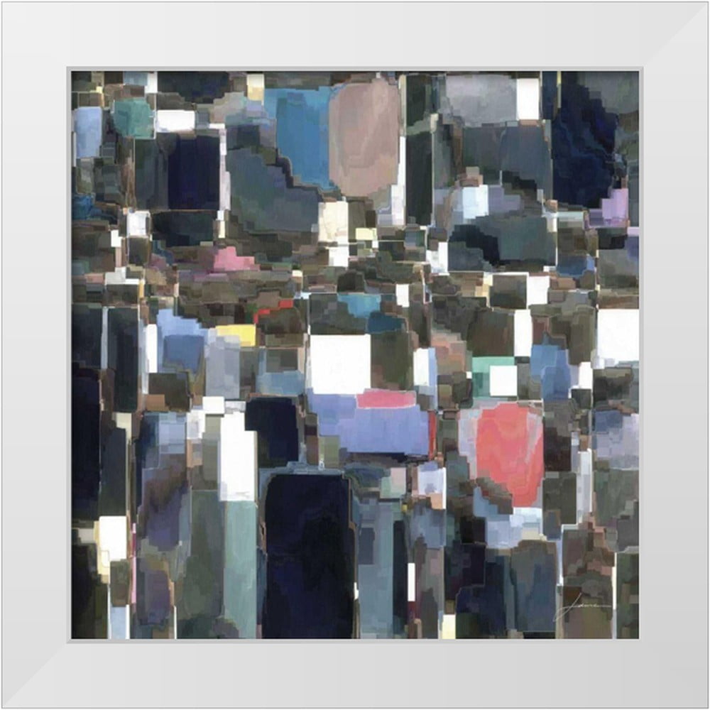 Burghardt, James 15x15 White Modern Wood Framed Museum Art Print Titled ...