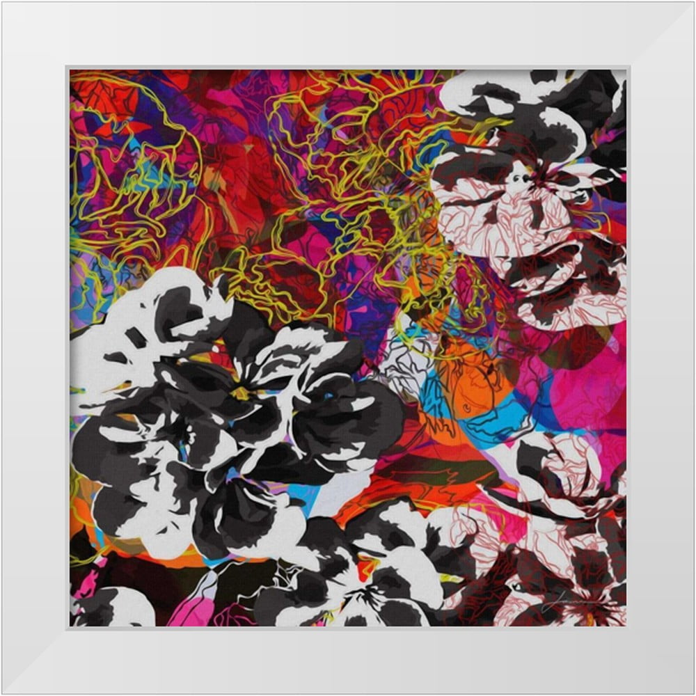 Burghardt, James 15x15 White Modern Wood Framed Museum Art Print Titled ...