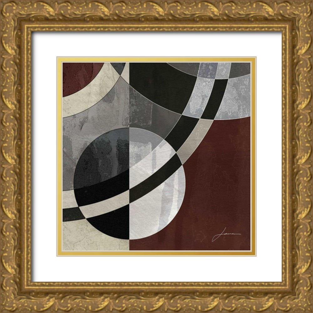 Burghardt, James 20x20 Gold Ornate Wood Framed with Double Matting ...