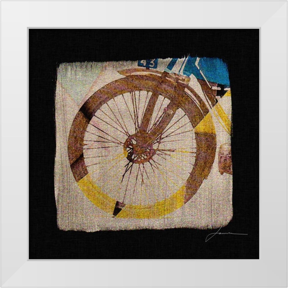 Burghardt, James 26x26 White Modern Wood Framed Museum Art Print Titled ...