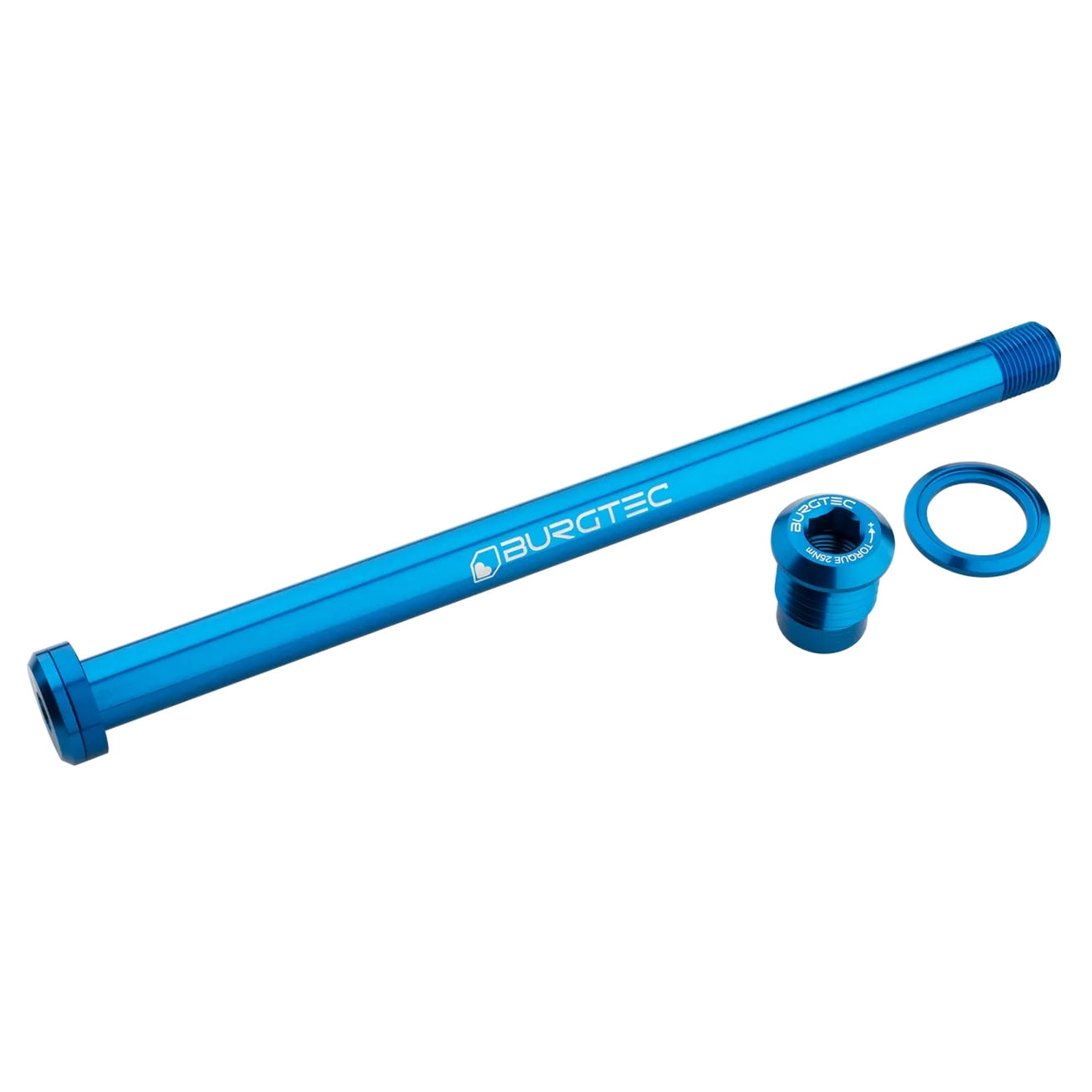 Burgtec 180mm x 12mm 1.00mm Pitch Rear Axle, Deep Blue - Walmart.com