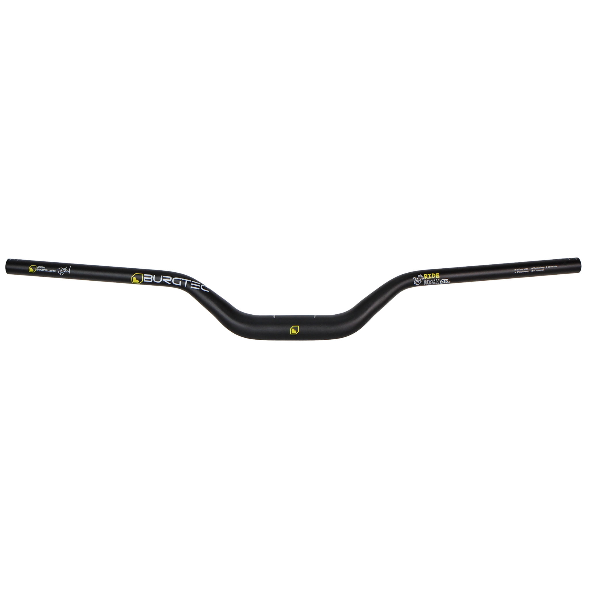Burgtec Josh Bryceland Ride High Rise Bar, (35) 65/800mm, Blk - Walmart.com