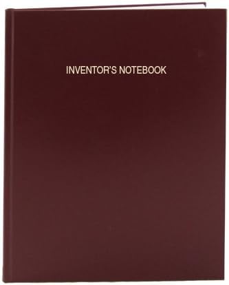 Burgundy A4 Inventor's Notebook - 312 Pages (5mm Inventor's Grid Format ...