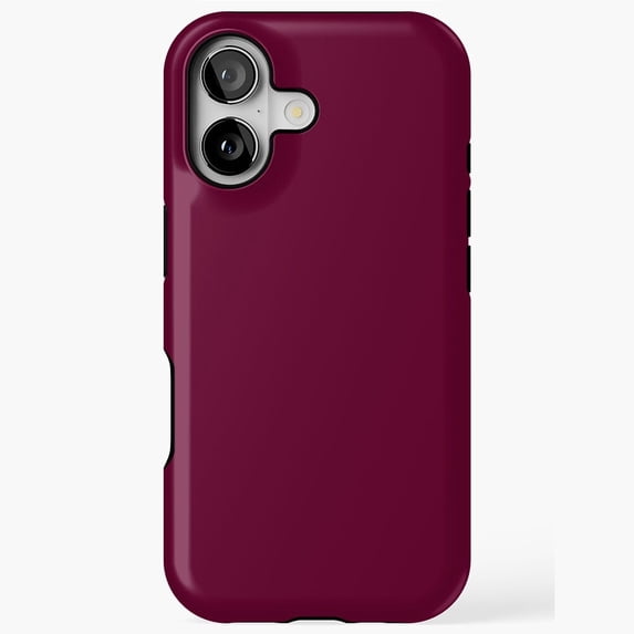 Burgundy Maroon Solid Retro Minimal Artistic Plain Color Design ...