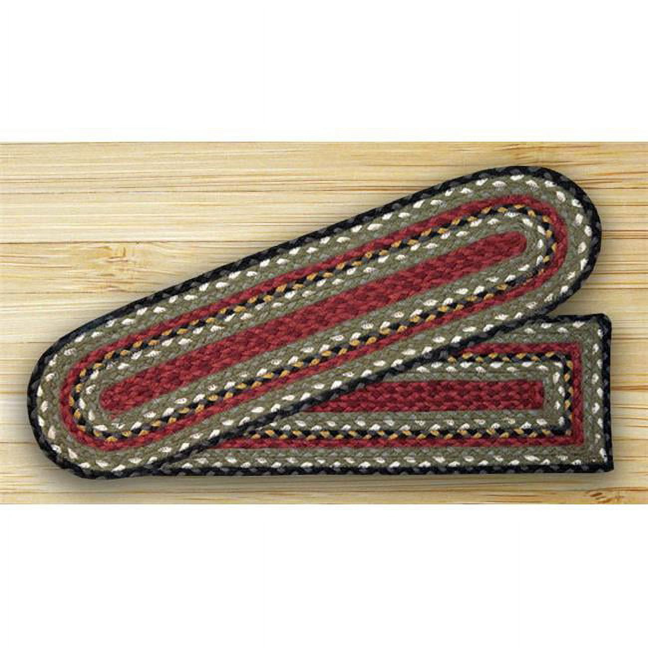 Burgundy-Olive-Charcoal Rectangle Stair Tread - Walmart.com