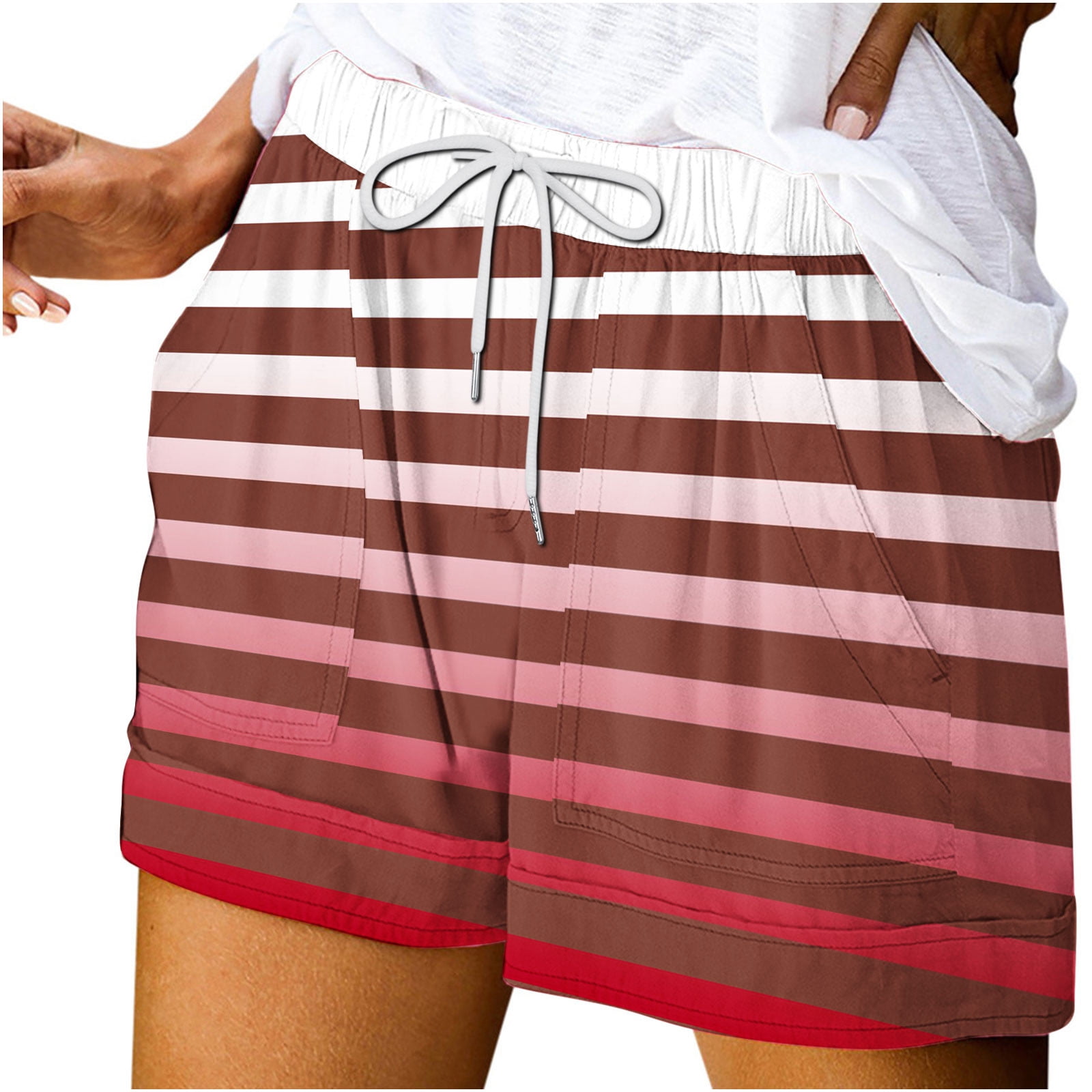Burgundy Wine Juniors Brunch Shorts Shorts for Women Lace Spandex ...