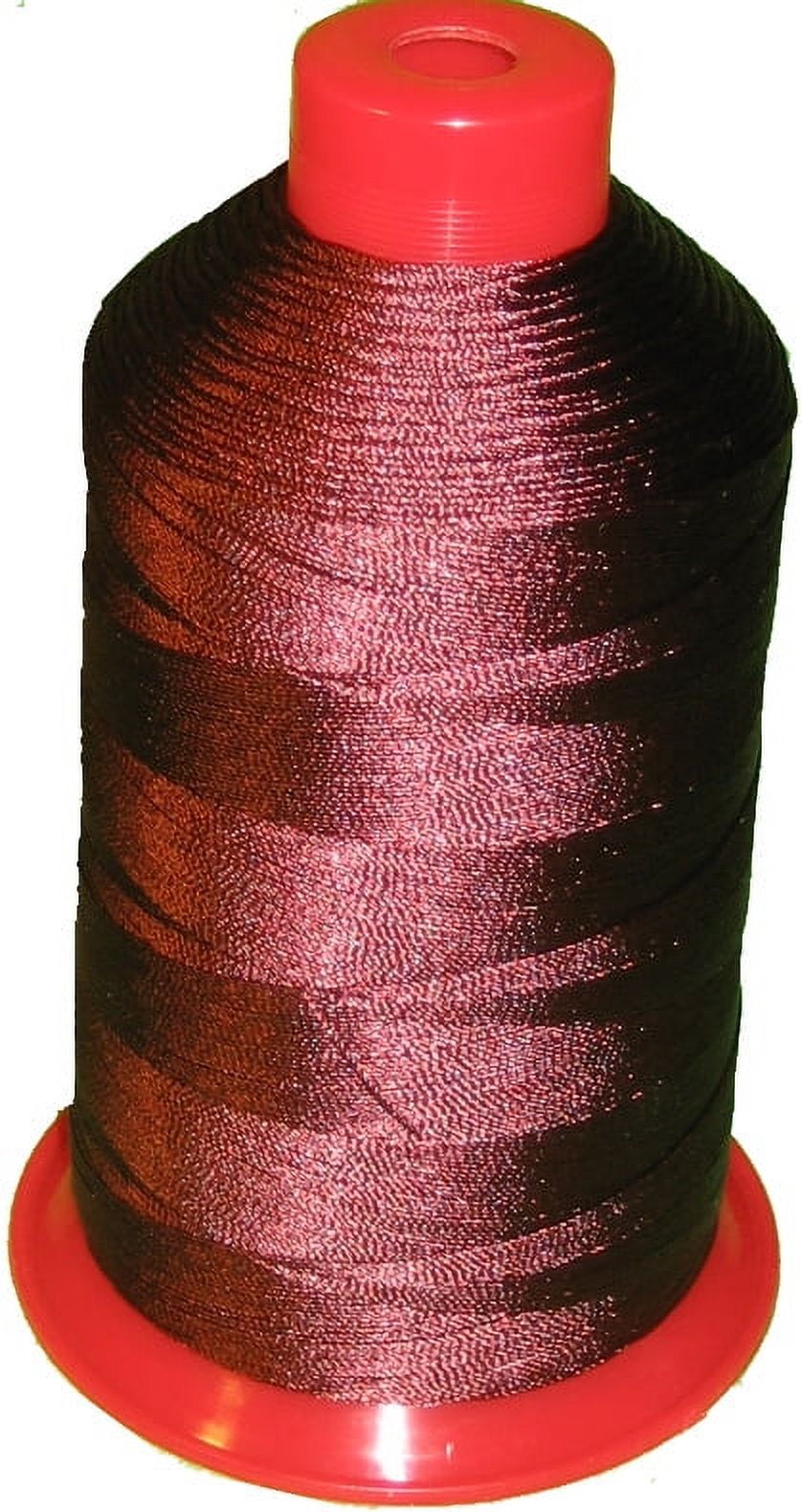 Burgundy red Bonded Nylon Sewing Thread T70 #69 1500 Yard for Outdoor ...