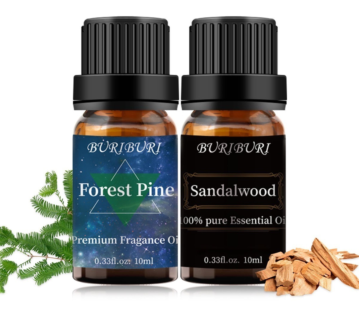 BuriBuri Forest Pine and Sandalwood Essential Oil 100% Pure, Undiluted ...