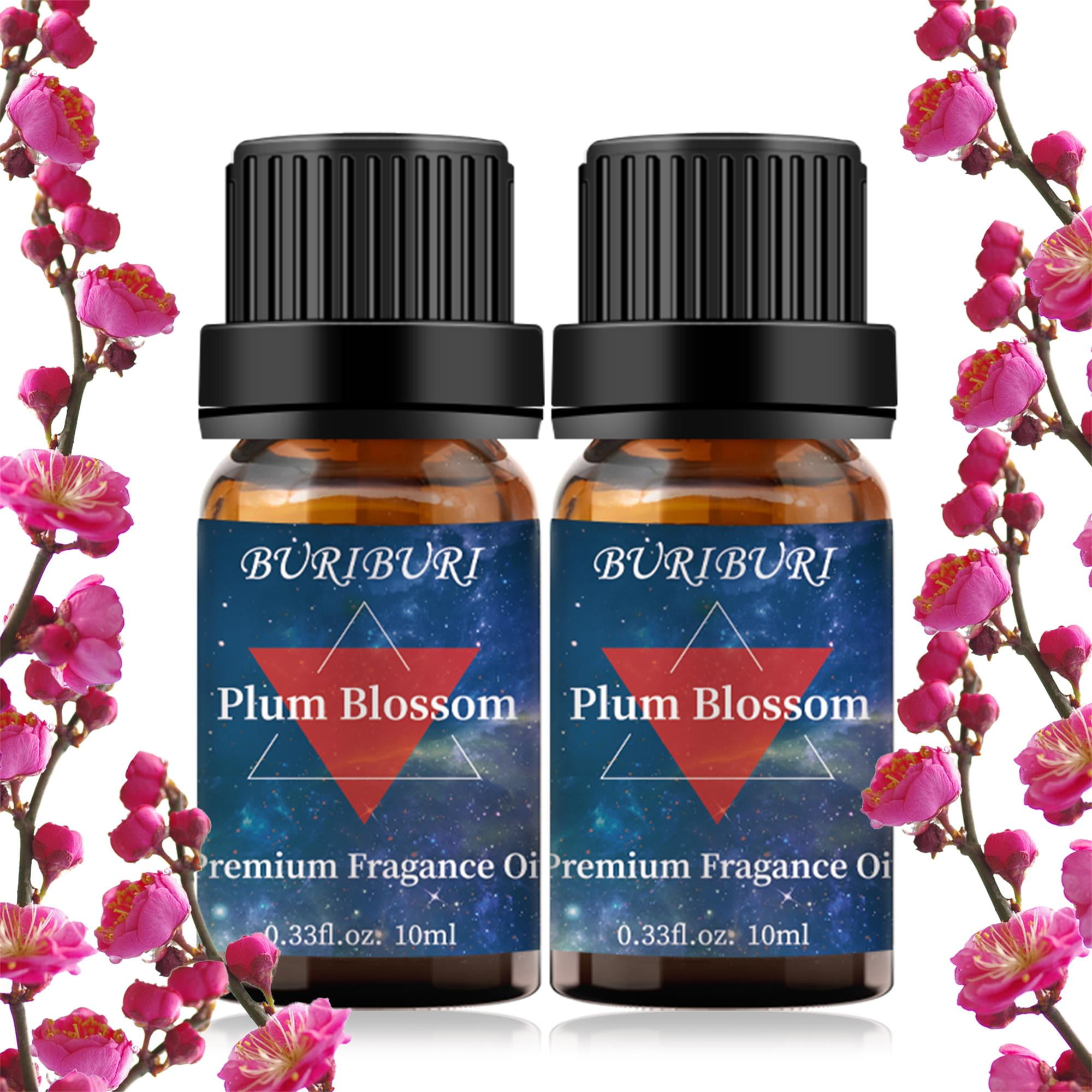 Buriburi Plum Blossom Essential Oil 10 ml (1/3 oz) 100% Pure, Undiluted ...