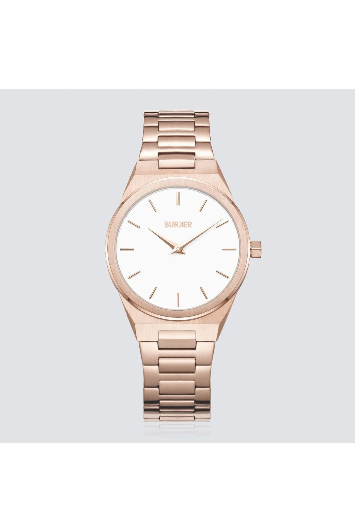 Burker Emma Rose Gold White Women's Wristwatch - Walmart.com