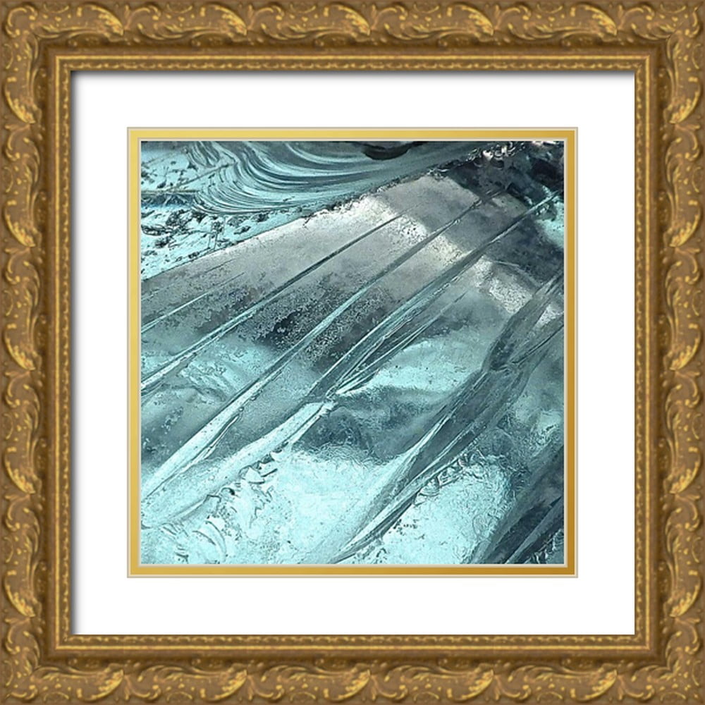 Burkhart, Monika 12x12 Gold Ornate Wood Framed with Double Matting ...