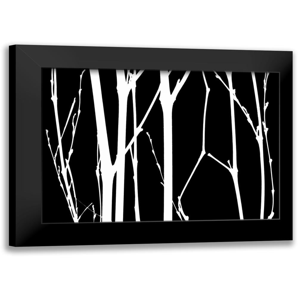 Burkhart, Monika 14x11 Black Modern Framed Museum Art Print Titled - Reverse Silhouette I ...
