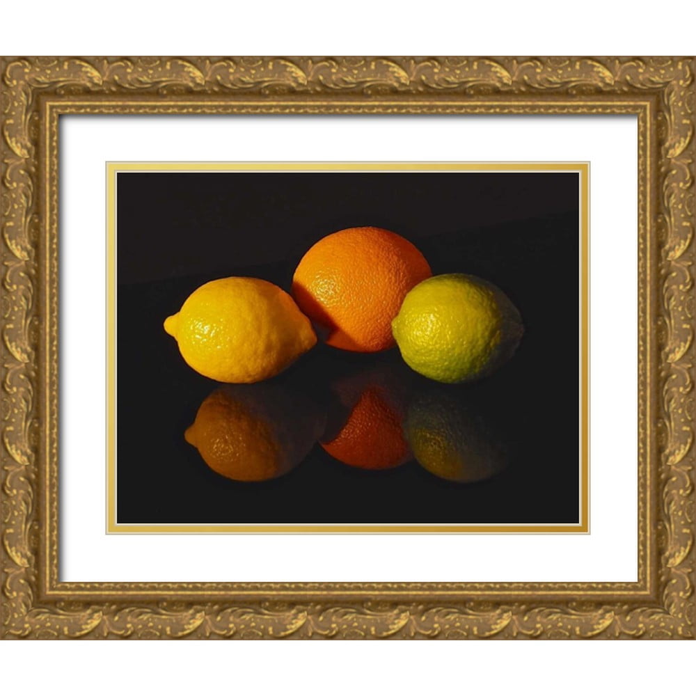 Burkhart, Monika 24x19 Gold Ornate Wood Framed with Double Matting ...