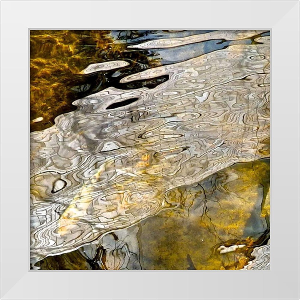 Burkhart, Monika 26x26 White Modern Wood Framed Museum Art Print Titled ...