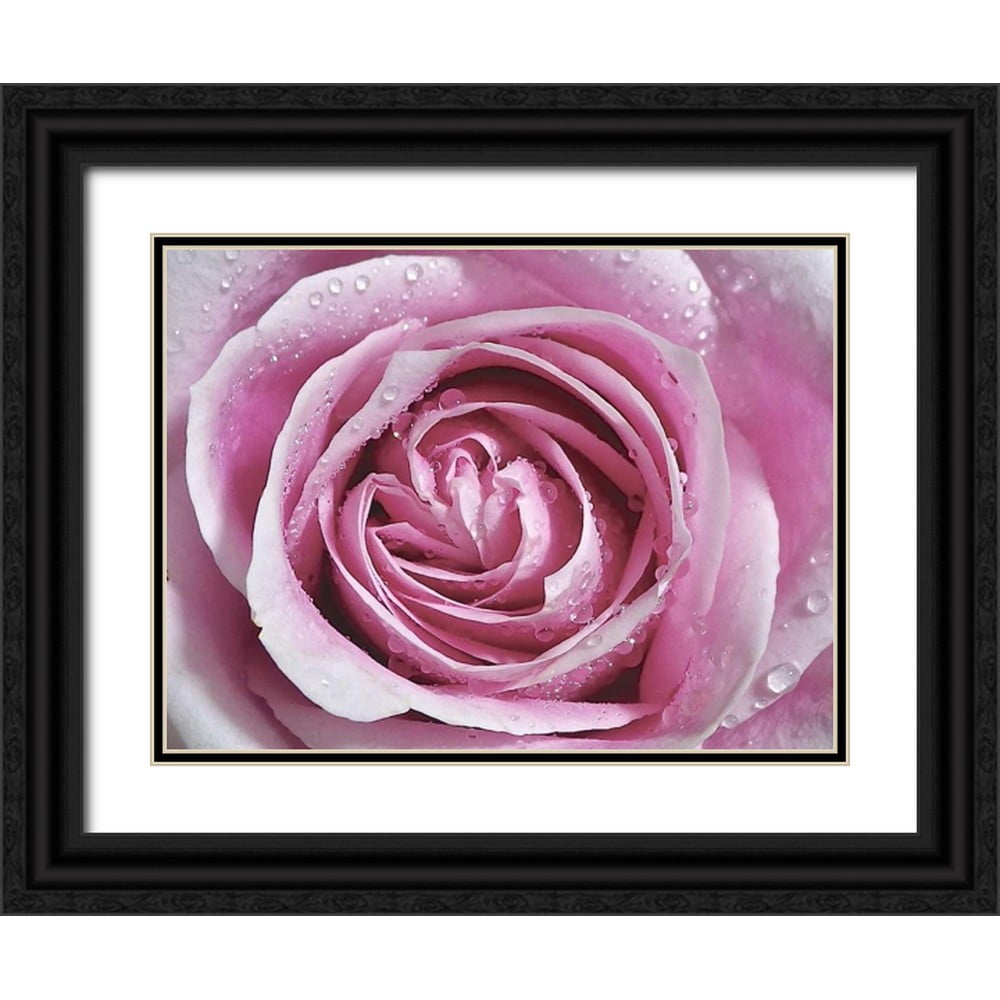 Burkhart, Monika 32x25 Black Ornate Wood Framed with Double Matting ...