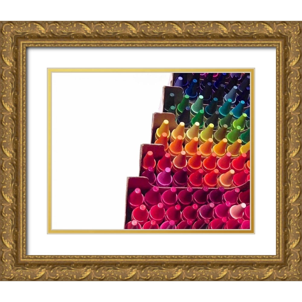Burkhart, Monika 32x26 Gold Ornate Wood Framed with Double Matting ...