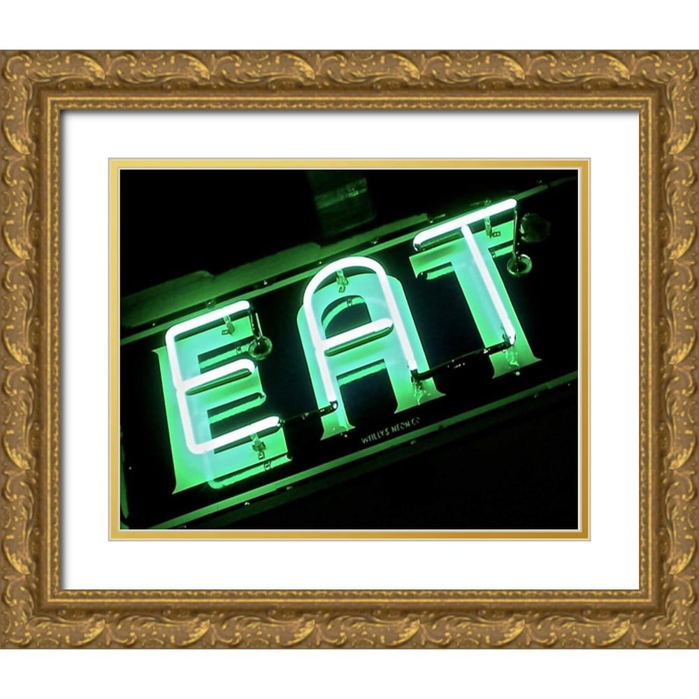 Burkhart, Monika 32x26 Gold Ornate Wood Framed with Double Matting ...