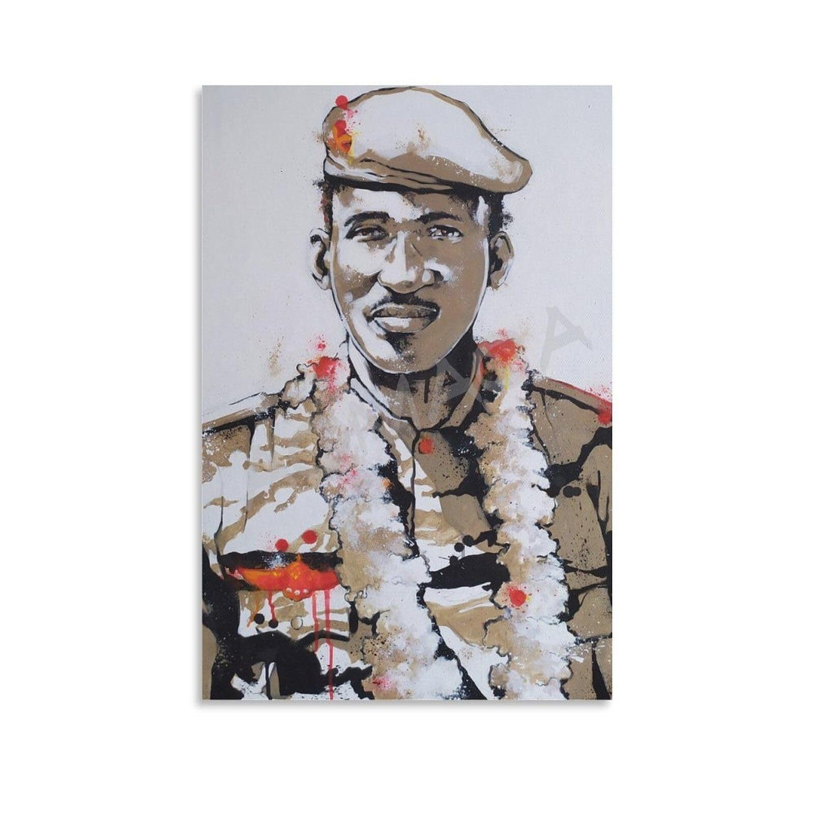 Burkina Faso Thomas Sankara Poster African Che Guevara Wall Art (8 ...