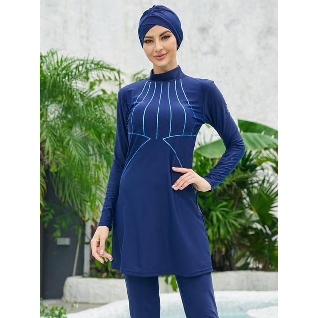 Burkini Muslim Swimwear 2023 Hijab Femme Islamic Mujer Clothing