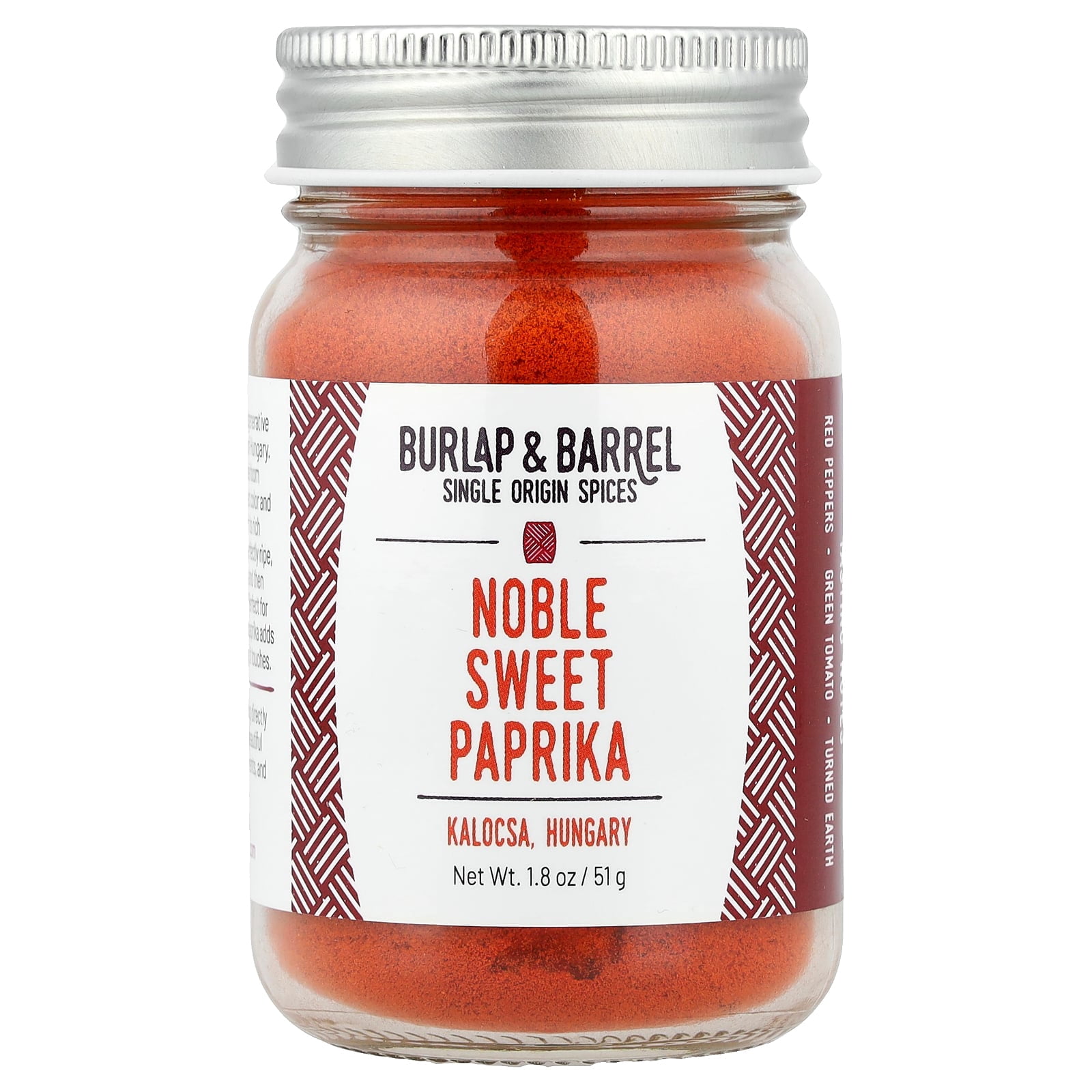 Burlap & Barrel Noble Sweet Paprika, 1.8 oz (51 g) - Walmart.com