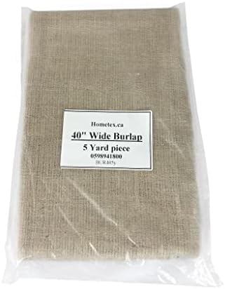 Burlap Fabric 40 Inches Wide X 5 Yards$$Art & Craft - Walmart.com
