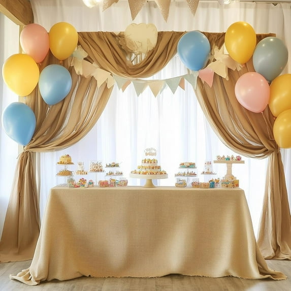 Burlap Fabric Roll, 14" x 150 ft High Density Natural Jute Fiber ...