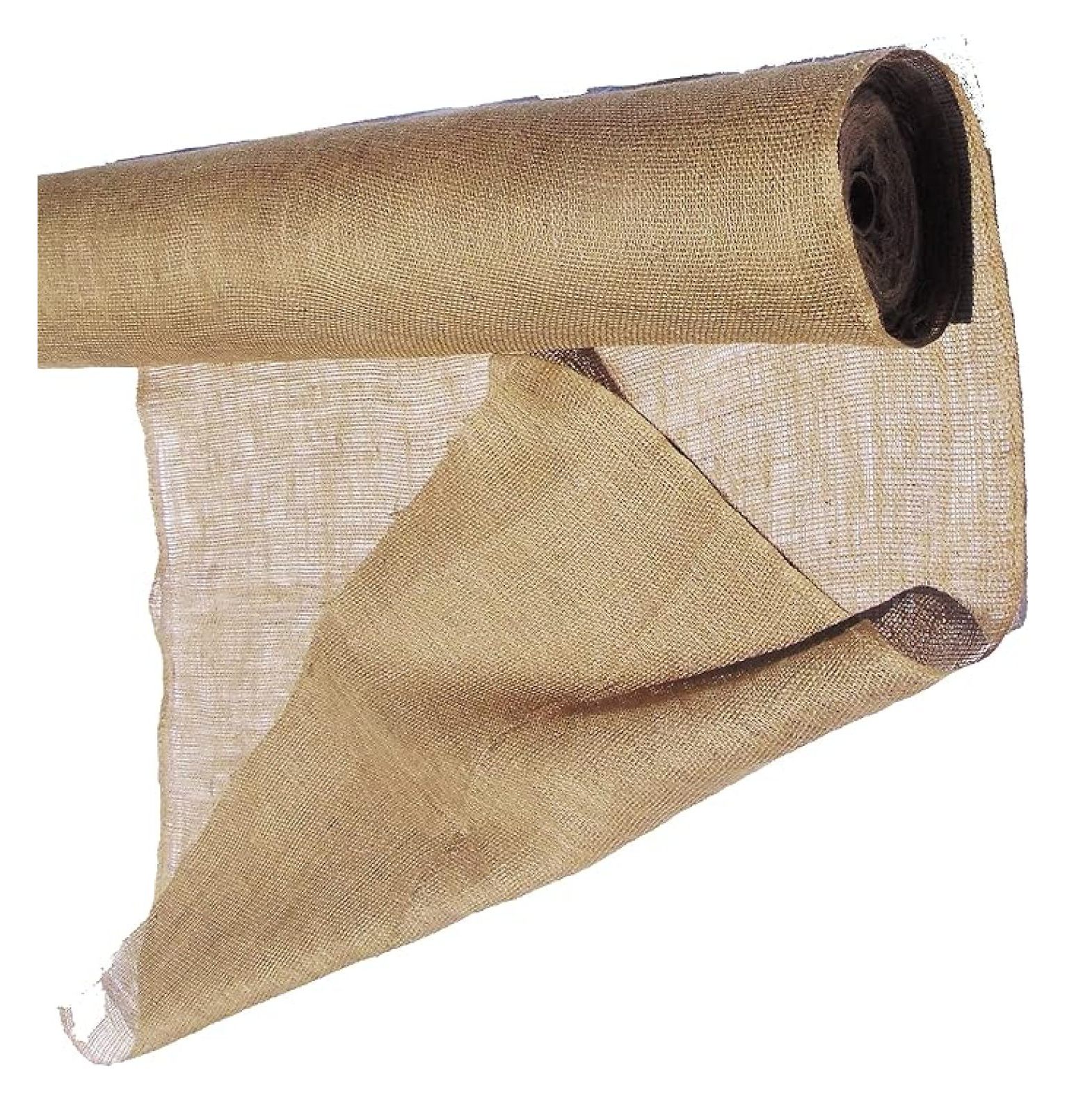 Burlap Fabric Roll 75ft x 36in - Jute Tree Protector, Garden Liner ...