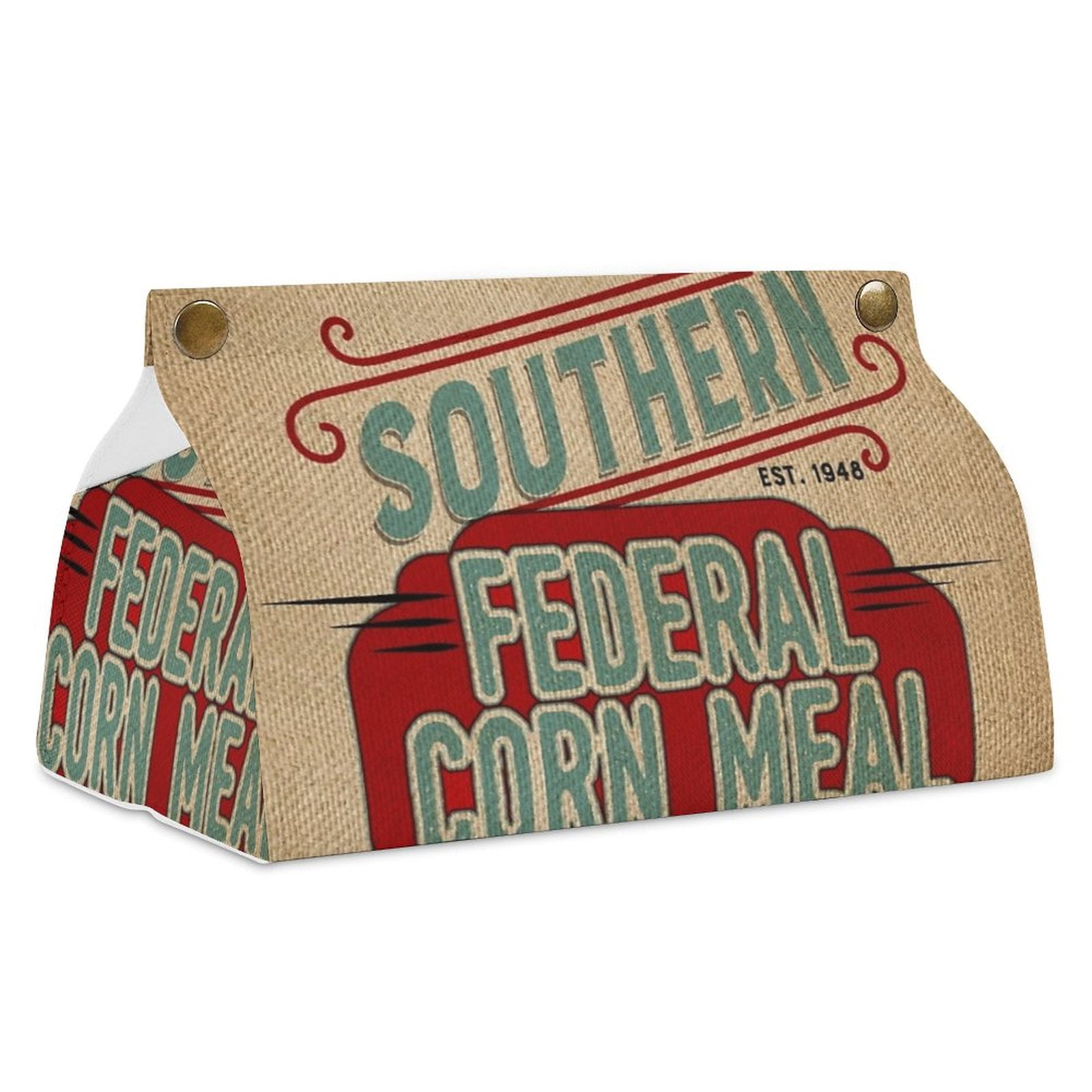 Burlap Grain Sack Feed Sack Vintage Style Graphics Rectangular PU ...