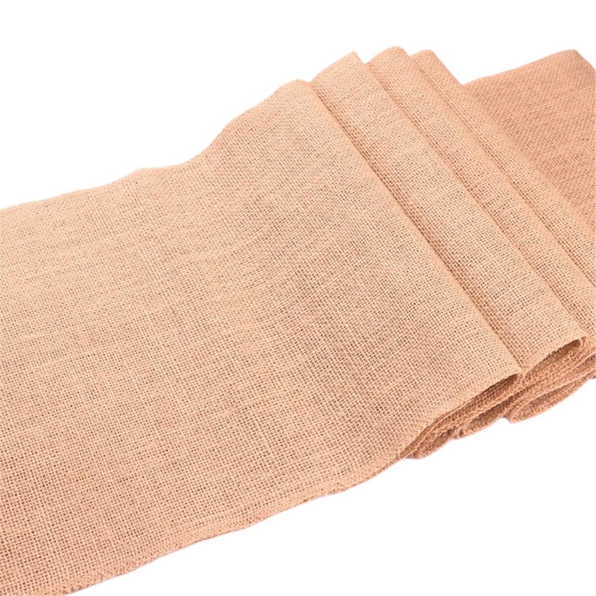 Burlap Lace Table Runner 12 x 108 Inch Natural Jute Rustic Table Runner ...