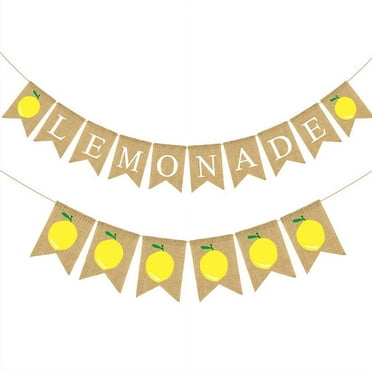 Lemonade Stand BannerUMRT & Sign - Supplies for Lemonade Stand Decor ...
