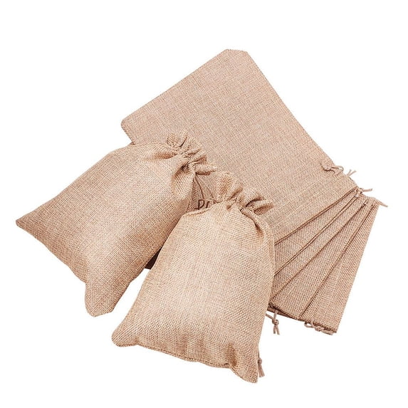 Burlap Packing Pouches Drawstring Bags Peru 23x17cm - Walmart.com