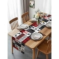 Burlap Table Runner 120 Inches Long, Farmhouse Deer Animal Theme Non ...