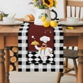 Burlap Table Runner 36 Inches Long,Funny Chef Food Cutlery Non-Slip ...