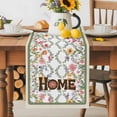 Burlap Table Runner 36 Inches Long, Home Letter Art Farmhouse Floral ...