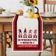 Burlap Table Runner 36 Inches Long, Mother's Day Dwarf Quotes Non-Slip ...