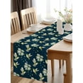Burlap Table Runner 48 Inches Long, Summer Gardens Honeybirds Non-Slip ...