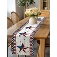 Burlap Table Runner 60 Inches Long, American Star Wood Board Non-Slip ...
